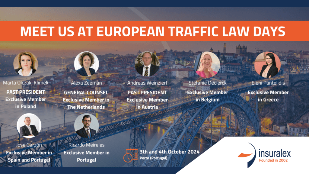 Meet Insuralex at the 2024 European Traffic Law Days - Insuralex